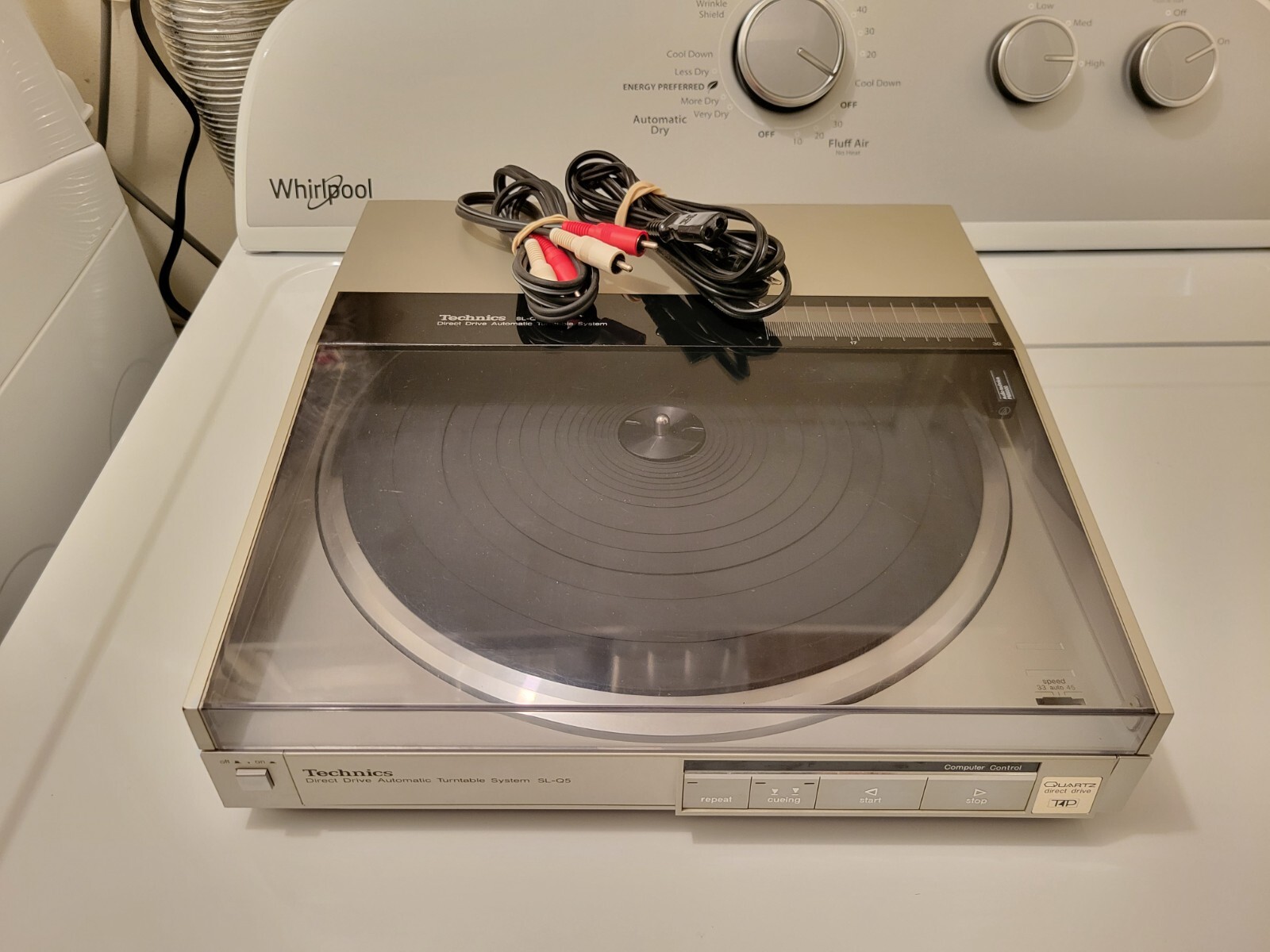 Technics SL-Q5 Linear Direct-Drive Tracking Automatic Turntable Parts ...