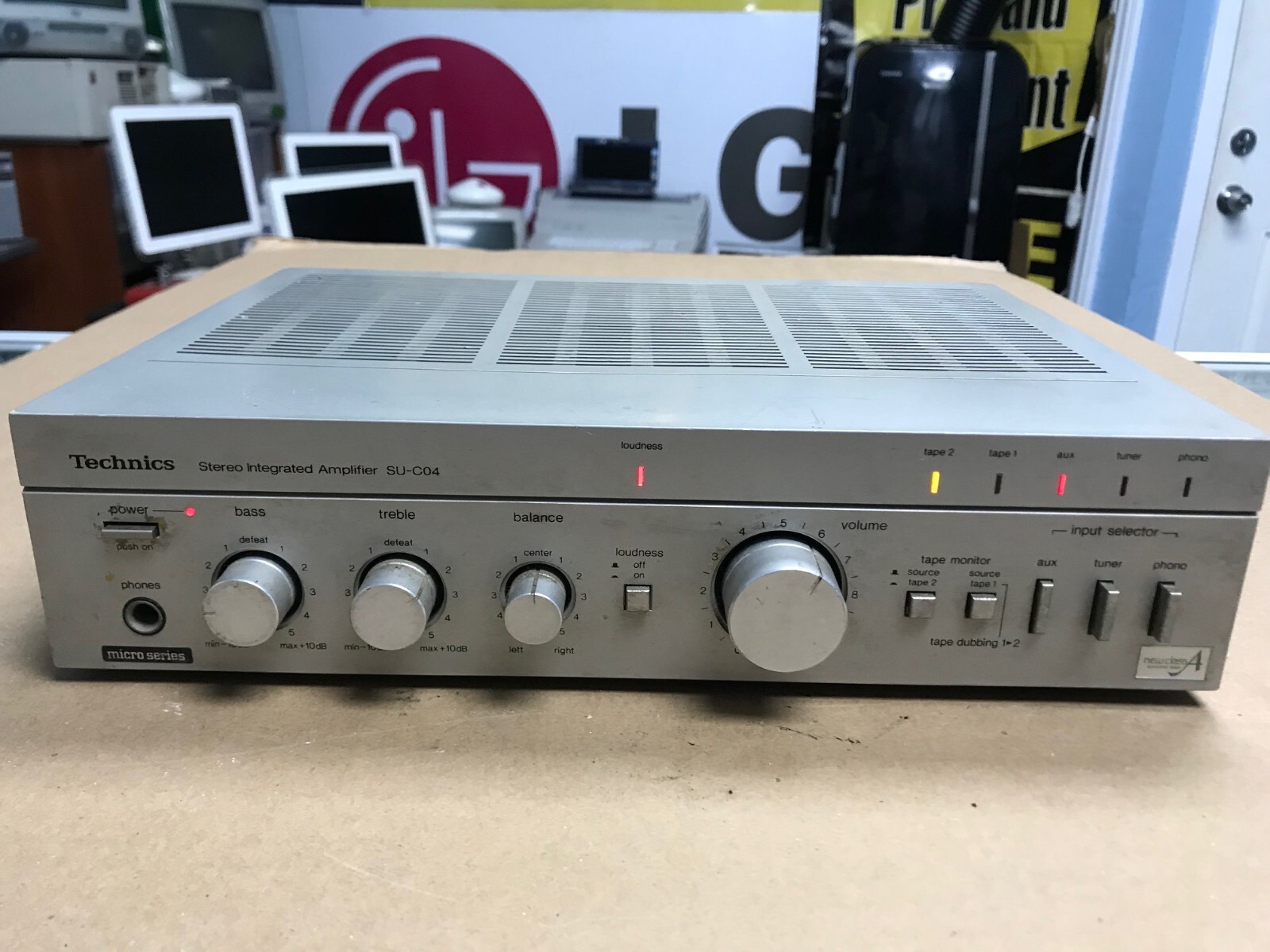 Купить Technics SU C04 Stereo Integrated Amplifier Hi Fi Audio Separate Made (Усилители ...