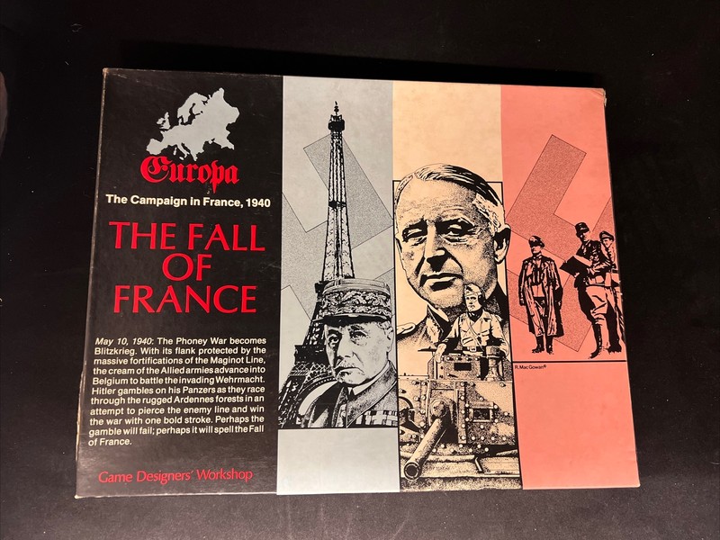 The Fall of France (1981) Board Game – Board Game Guys