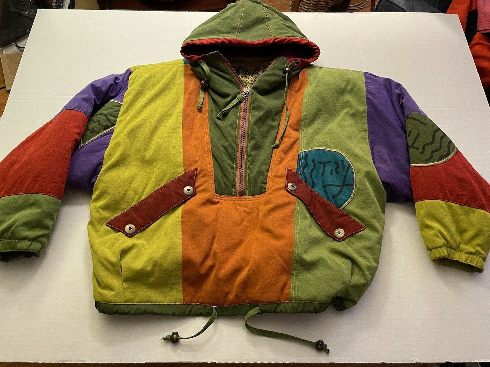 Vtg 90s Nature Liberty HCC Hip Hop Ski jacket Geneva Outlaw Vtg 90s Nature Liberty HCC Hip Hop Ski jacket Geneva Outlaw