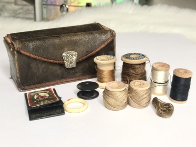 Sewing (Pre-1930) - Antique Sewing Kit