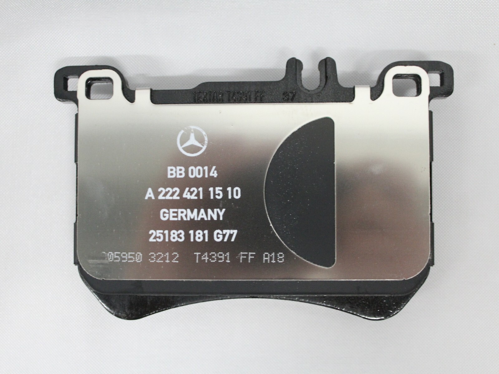 Genuine Mercedes-Benz W222 S-Class FRONT Brake Pads & Sensor ...