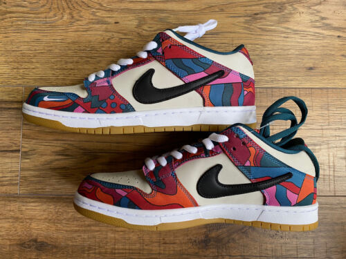 Brand New Boxed Nike SB Dunk Low Pro Parra UK9.5 DH7695-600 Brand New Boxed Nike SB Dunk Low Pro Parra UK9.5 DH7695-600