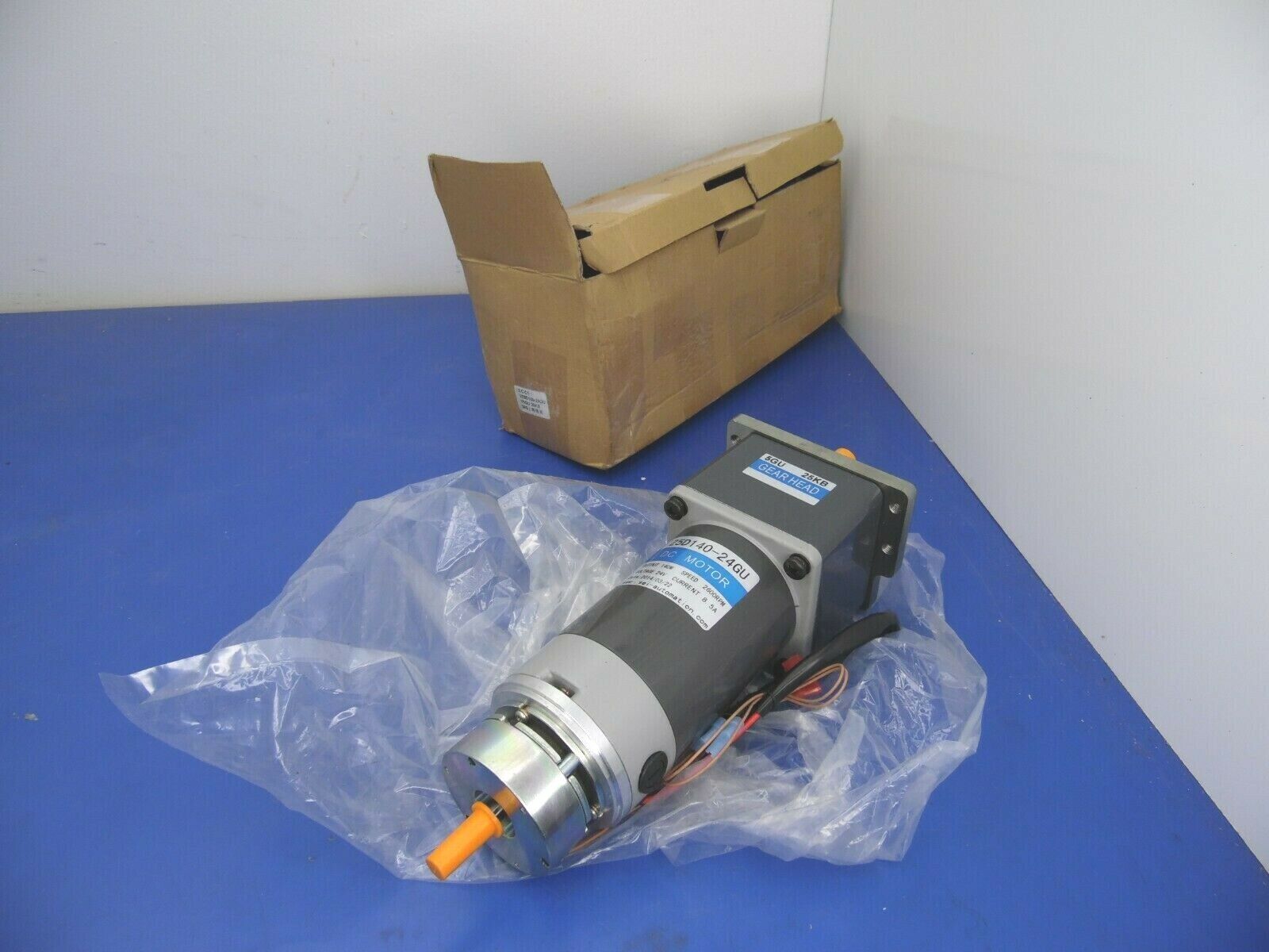 ZD MOTORS Z5D140-24GU DC Gear Motor,Gear Head 5GU-25KB,NEW ZD MOTORS Z5D140-24GU DC Gear Motor,Gear Head 5GU-25KB,NEW