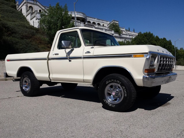 1979 Ford F150 Short Bed 4x4 Ranger Lariat No Reserve A/t A/c P/s P/db ...