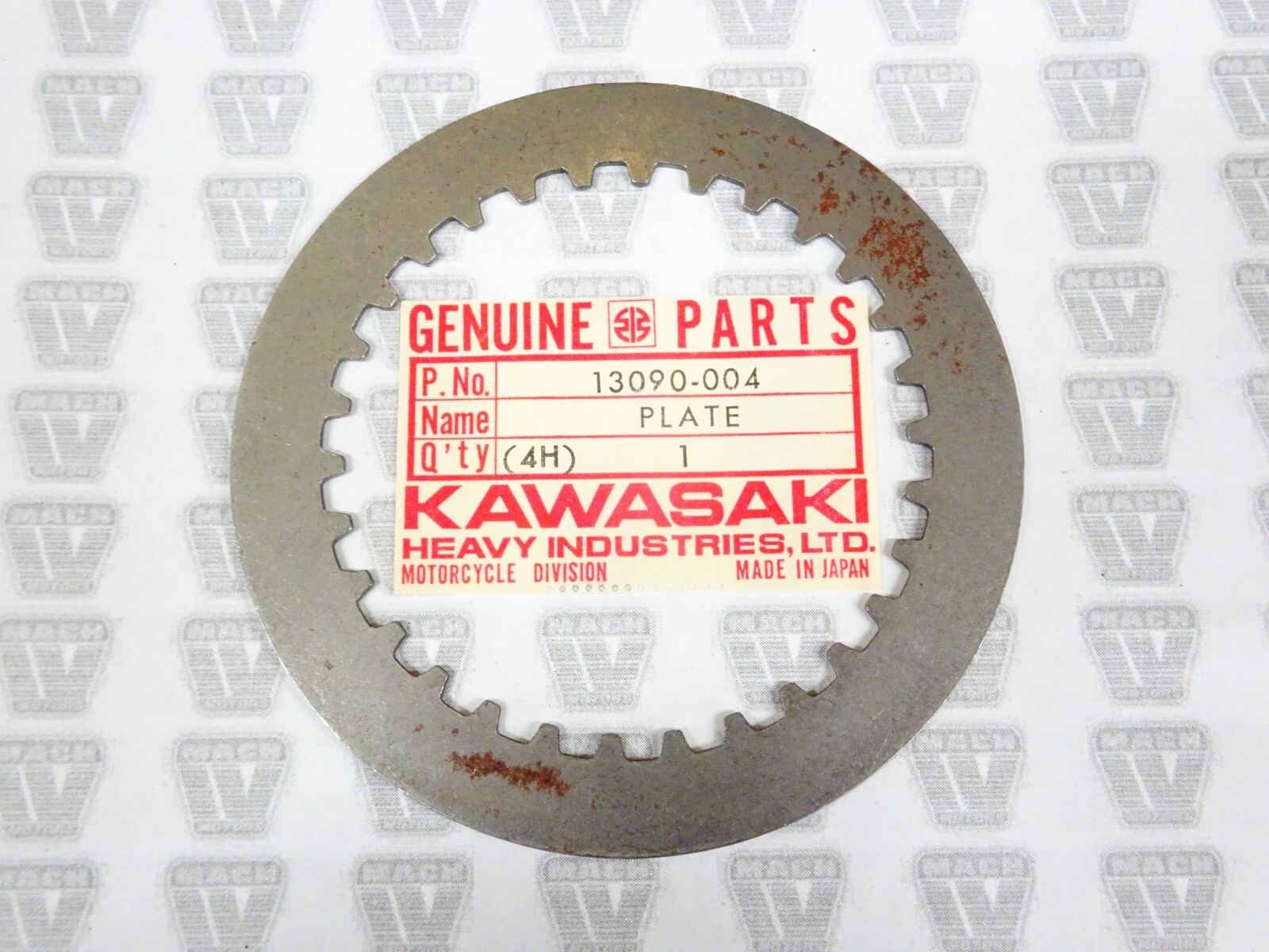 Kawasaki NOS NEW 13090-004 Outer Clutch Plate G3 G4 G5 KD KE KH KM KV MC1 G31MのeBay公認海外通販｜セカイモン