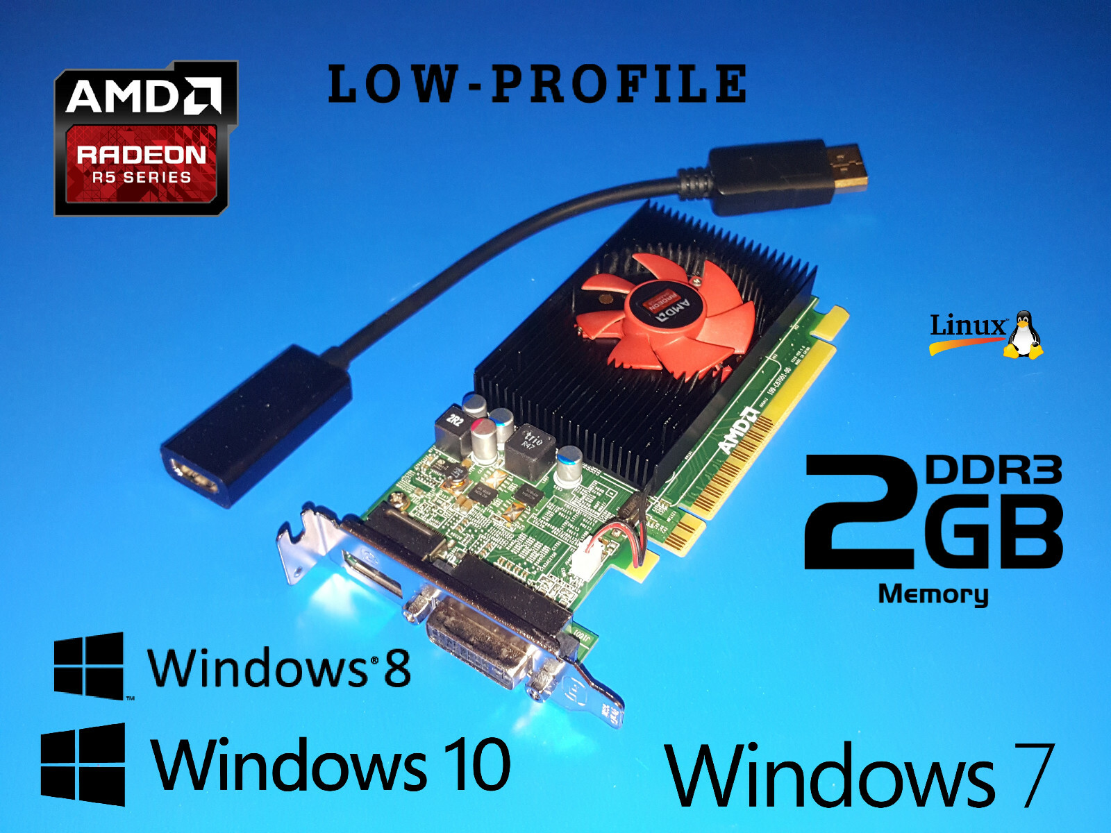 Dell Optiplex 7010 7020 7040 7050 7060 7070 2GB Low-Profile Dell Optiplex 7010 7020 7040 7050 7060 7070 2GB Low-Profile