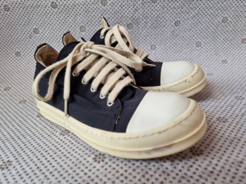 Rick Owens Black DRKSHDW Ramones Low Size 37 | eBay Rick Owens Black DRKSHDW Ramones Low Size 37 | eBay