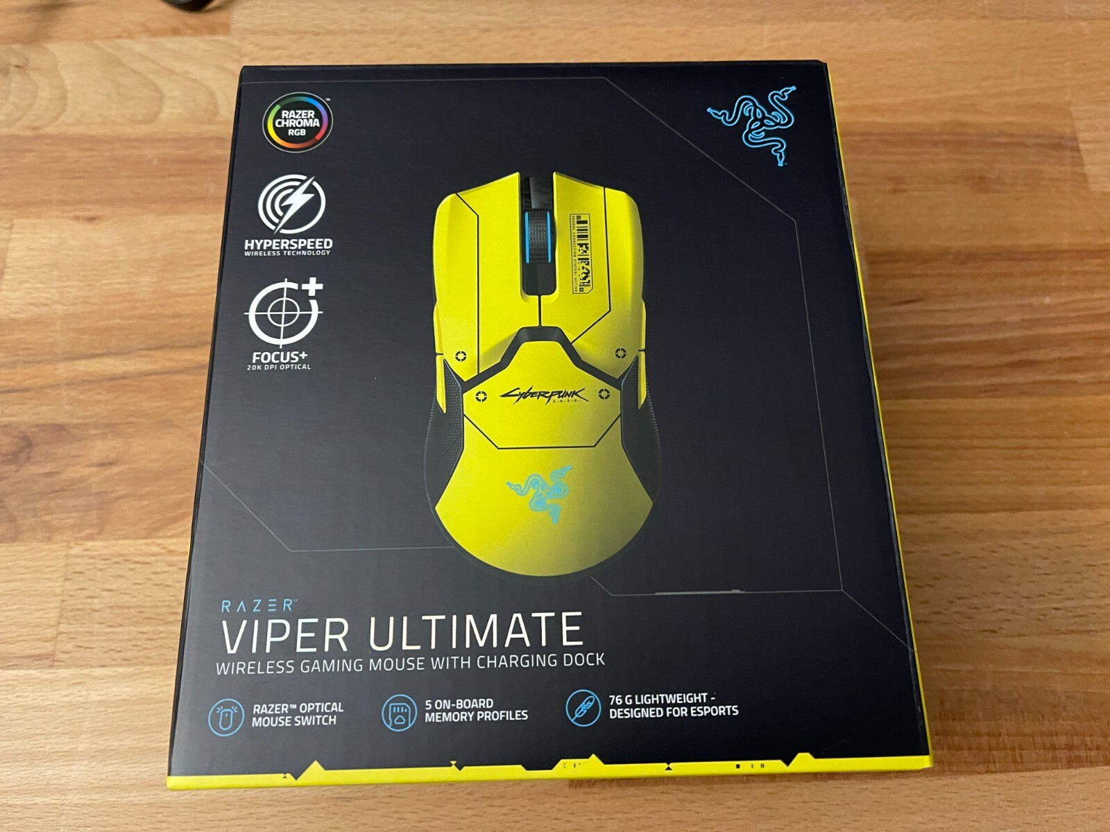 Купить Компьютерная мышь Razer Viper Ultimate Cyberpunk 2077 Edition ...