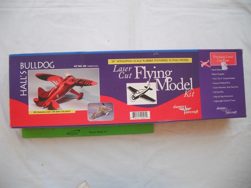 Dumas Aircraft 405 Hall's Bulldog, Flying Airplane, Bals
