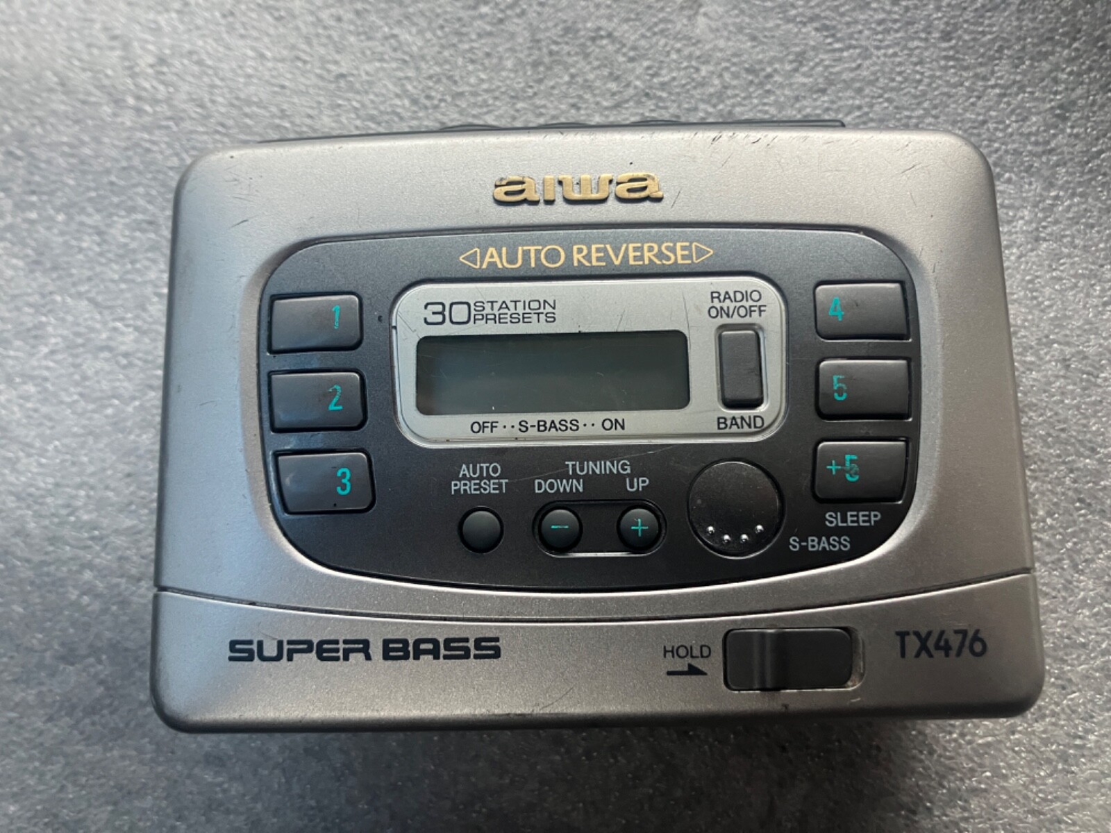 AIWA TX476 Bass Radio/cassette player works grearのeBay公認海外通販｜セカイモン