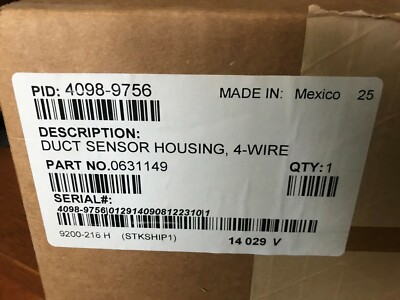 Industrial Fire Protection - Simplex Duct Detector