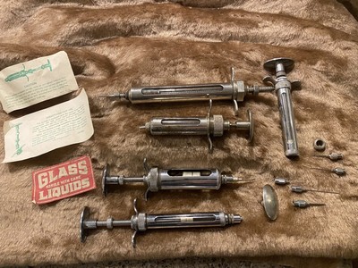 Science & Medicine (Pre-1930) - Antique Syringe