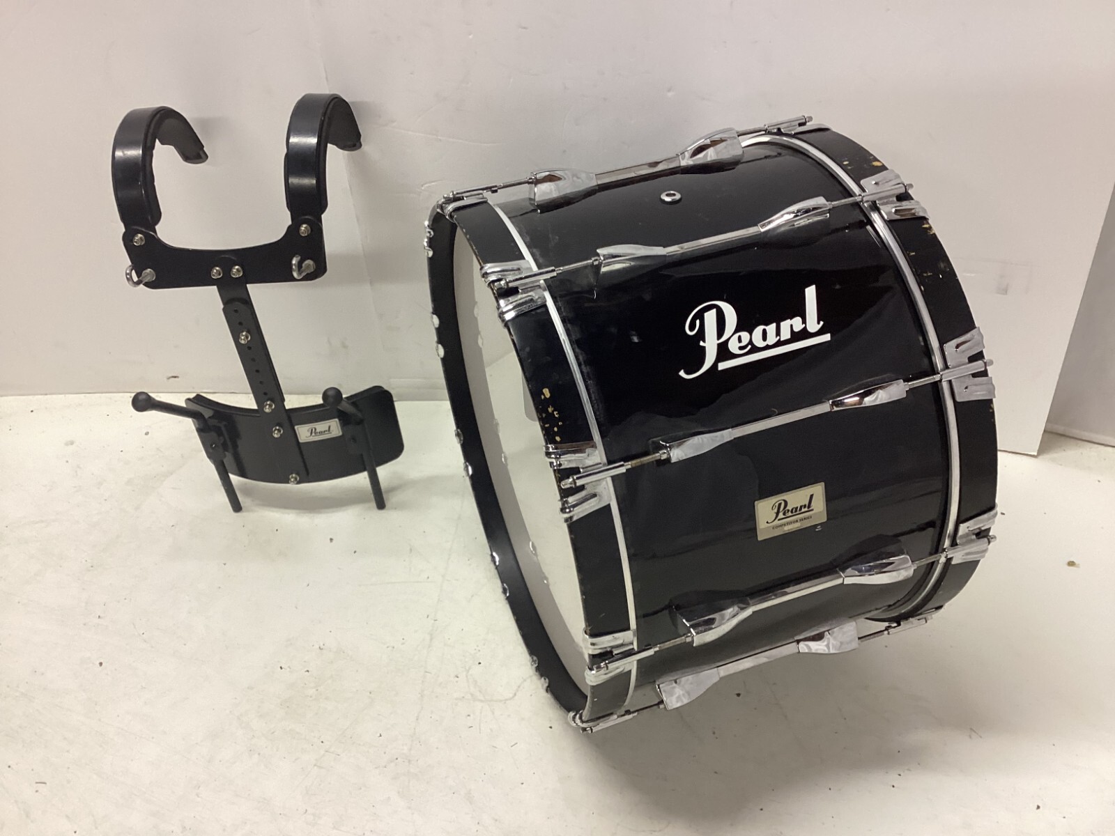 Pearl 22" Competitor Series Marching Bass Drum with Harness BlackのeBay公認海外通販｜セカイモン