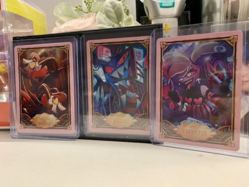 Hazbin Hotel Trading Card PINK FOIL 2nd edition Lucifer Hazbin Hotel Trading Card PINK FOIL 2nd edition Lucifer