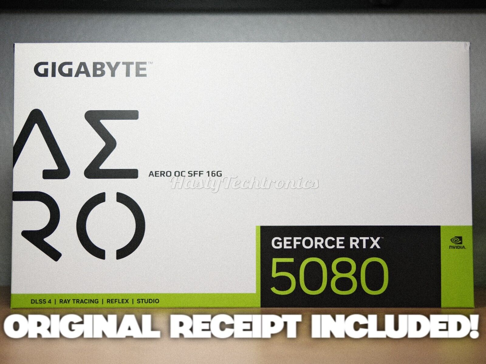 GIGABYTE GeForce RTX 5080 AERO OC 16GB GDDR7 Graphics Card GIGABYTE GeForce RTX 5080 AERO OC 16GB GDDR7 Graphics Card