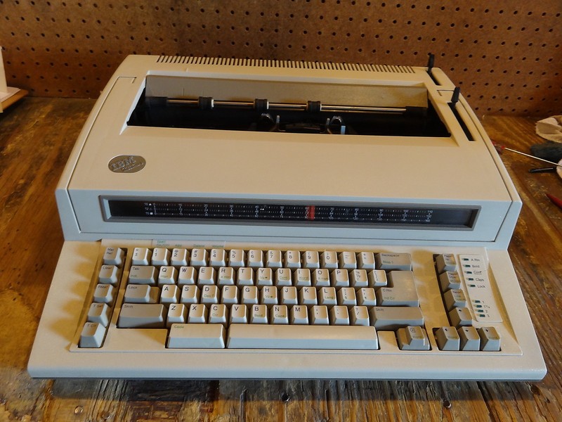 IBM typewriter photos of IBM Personal Typewriter by year then serial ...