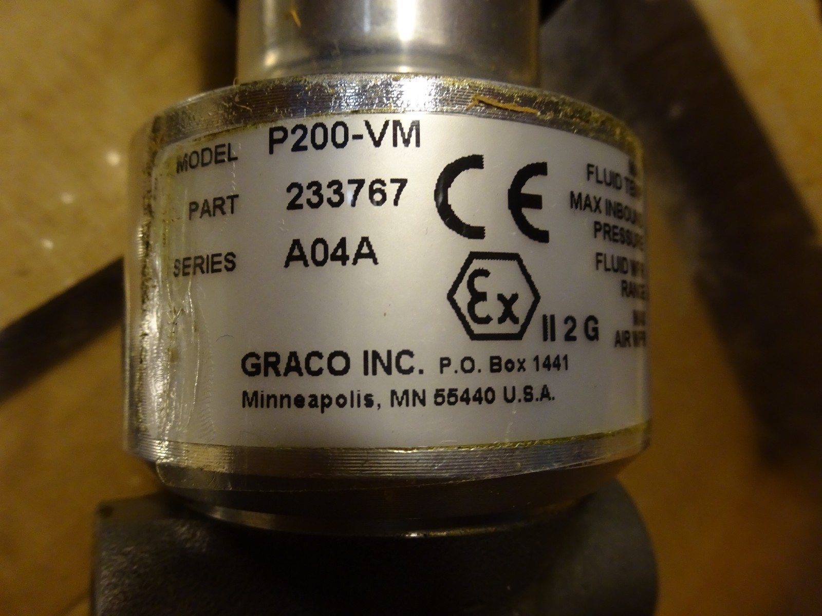 Купить Регуляторы давления воздуха Graco 200/233767 в интернет-магазине ...