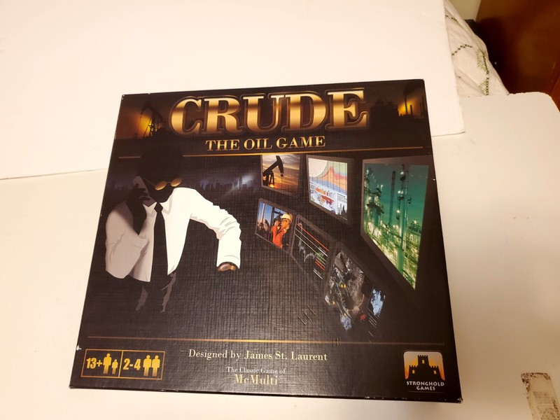 Crude: The Oil Game (1974) – Board Game Guys