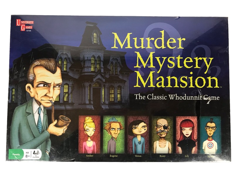 Murder Mystery Mansion (2008) Board Game – Board Game Guys