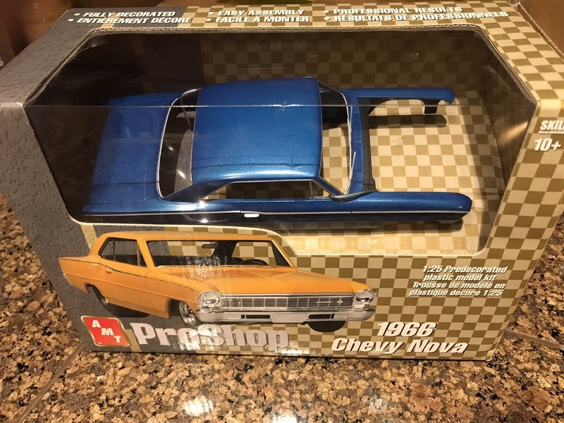 Chevrolet Nova Scale Model Kit Checklist