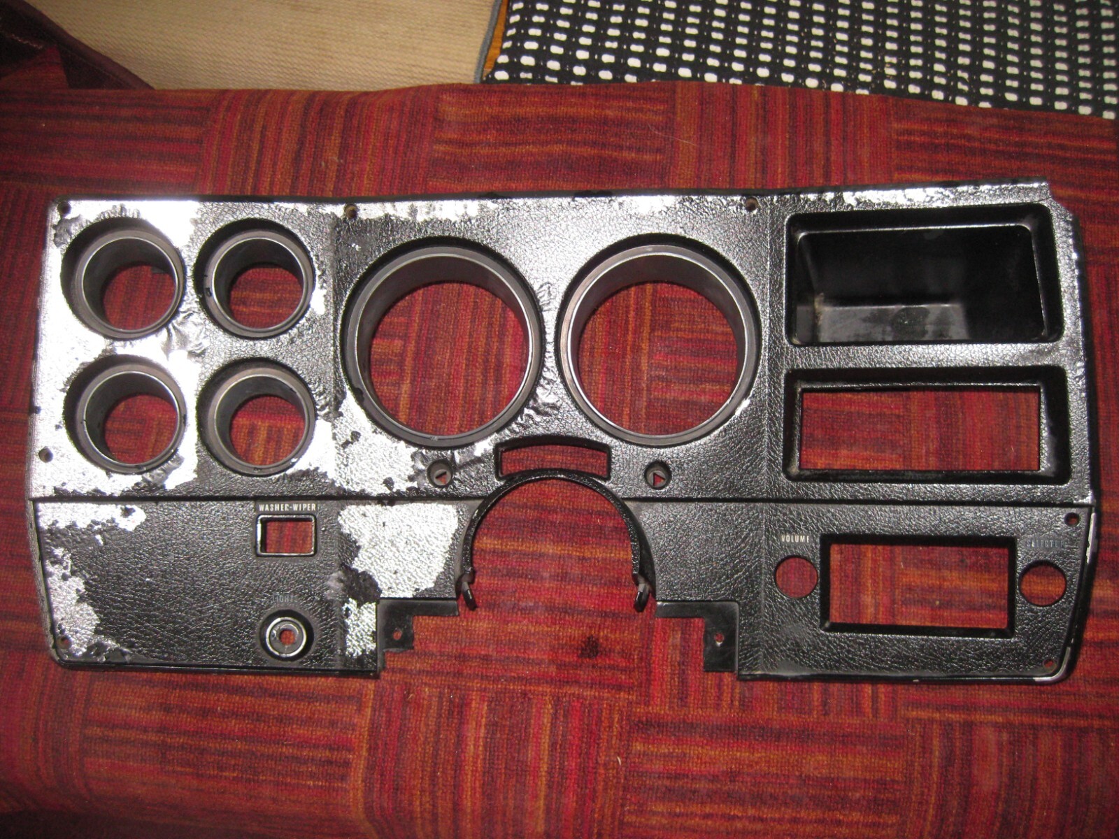 73 80 Chevy GMC Pickup Truck DASH GAUGE BEZEL C10 K5 K10 Square OEM eBay