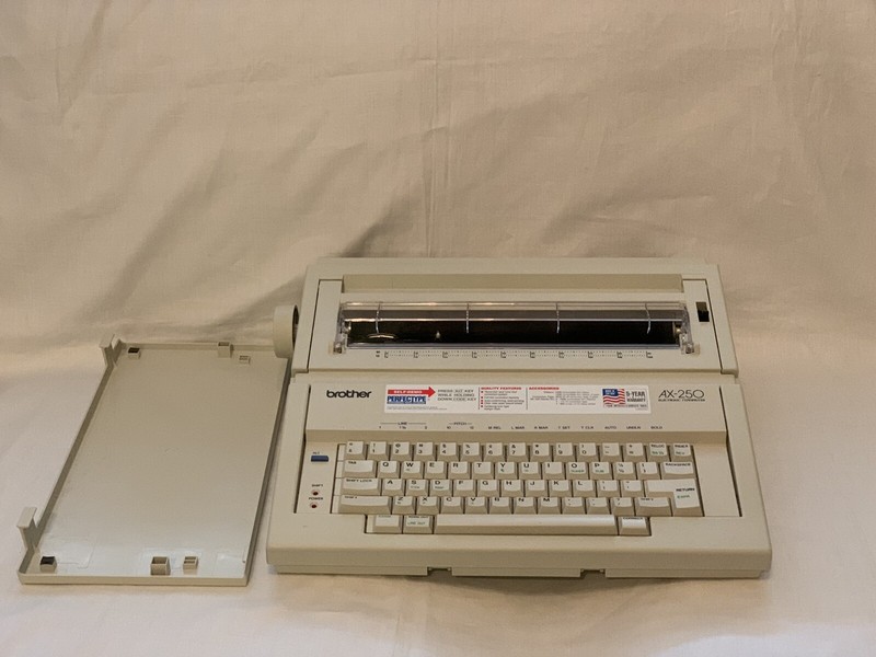 1981 Brother AX-250 on the Typewriter Database