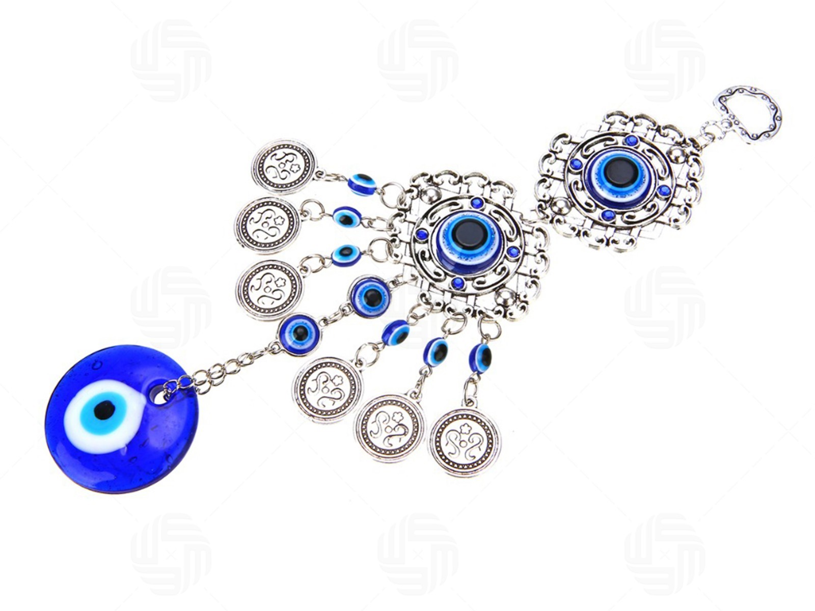 Turkish Evil Eye Blue Lucky Nazar Amulet Good Luck Charm Wall Hanging ...