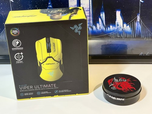 Купить Компьютерная мышь razer viper ultimate cyberpunk 2077 wireless ...