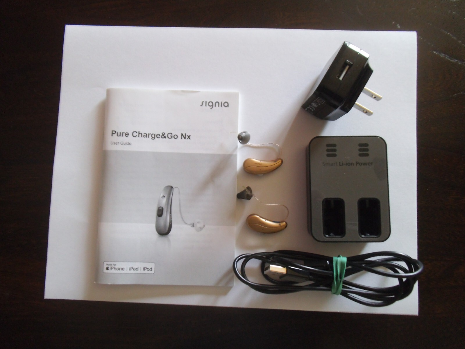 Signia Pure Charge & Go Nx rechargable hearing