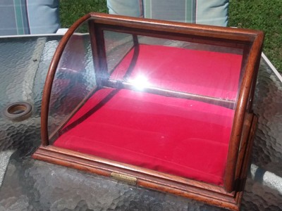 Display Cases - Antique Curved Glass