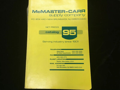 Manuals & Books - Mcmaster Carr Catalog