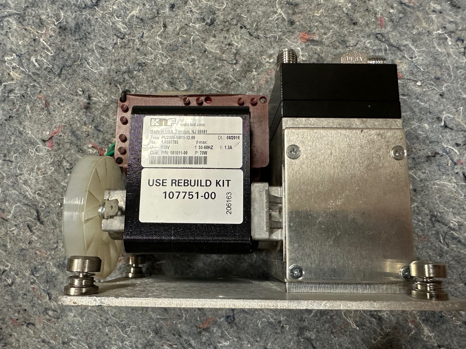 KNF PU2386-N811-12.09 Sample Pump For Thermo NOx Analyzer Thermo # 101011-00のeBay公認海外通販｜セカイモン