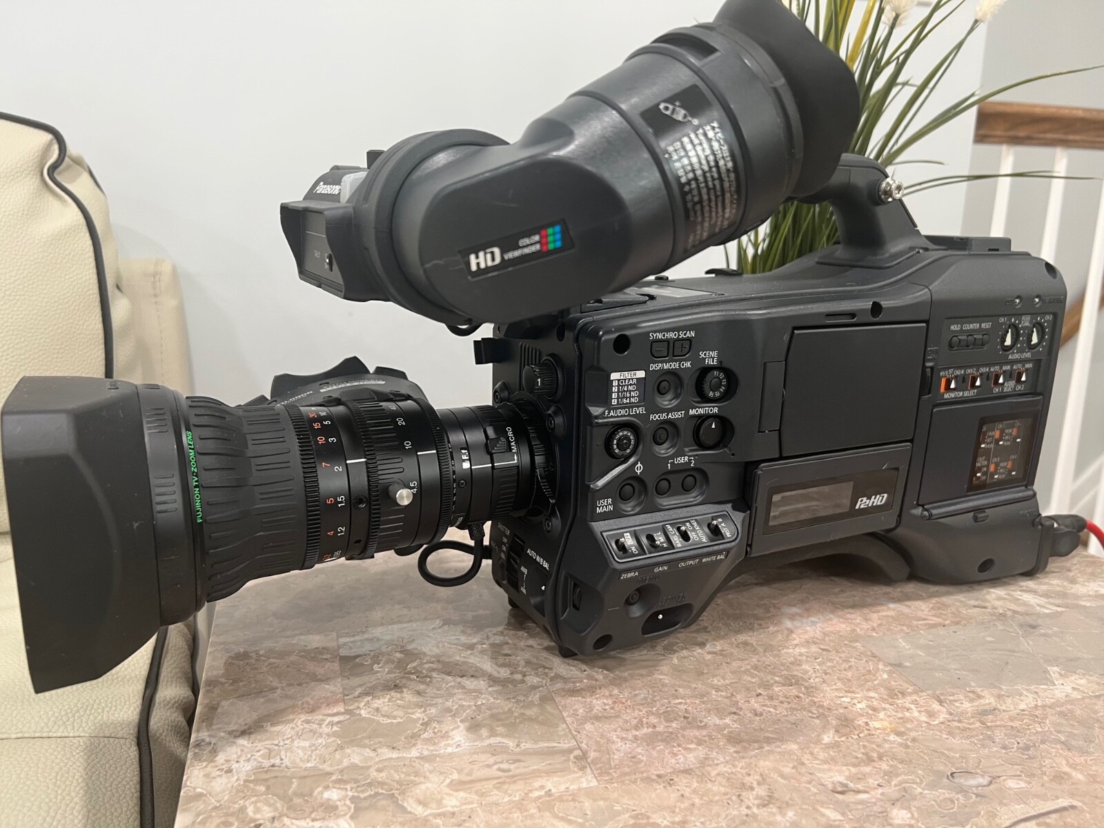 Panasonic AG-HPX370P P2 HD 3D Camcorder W/ Fujinon HD Lens Panasonic AG-HPX370P P2 HD 3D Camcorder W/ Fujinon HD Lens