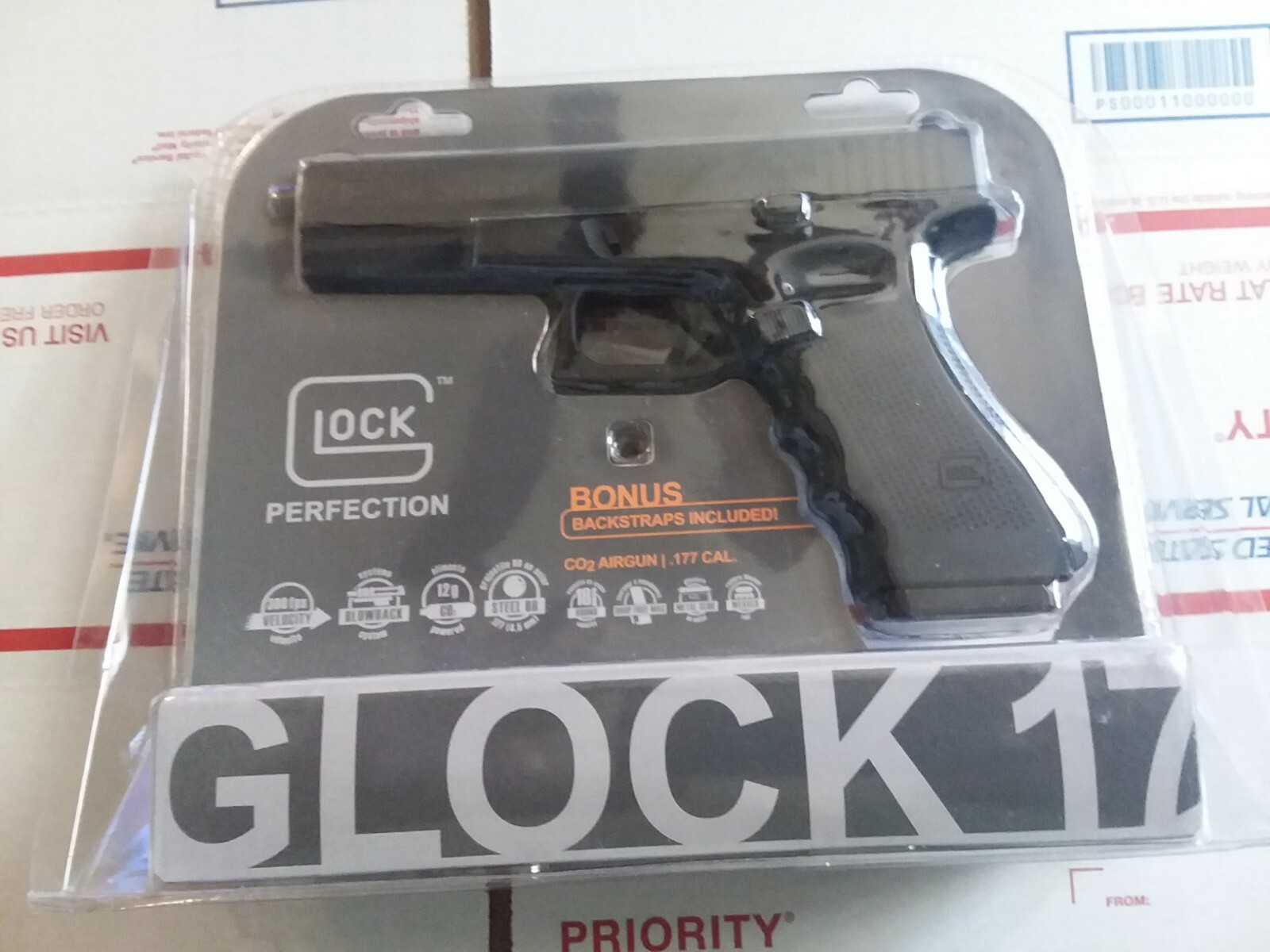 Купить Пневматические пистолеты Umarex Glock 17 gen 4 blowback Umarex ...