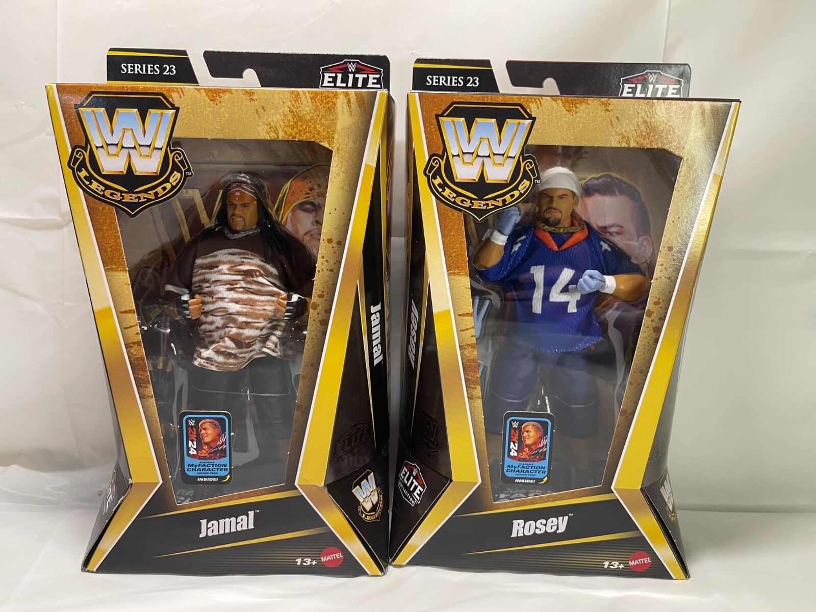 Rosey & Jamal WWE Legends Elite Collection Series 23 [BRAND NEW]のeBay公認 ...