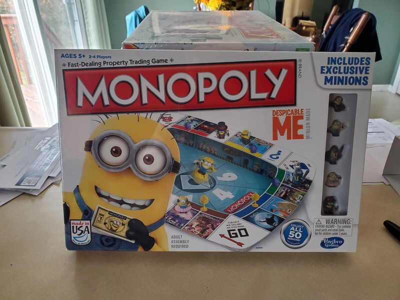 Monopoly: Despicable Me (2013) Board Game – Board Game Guys