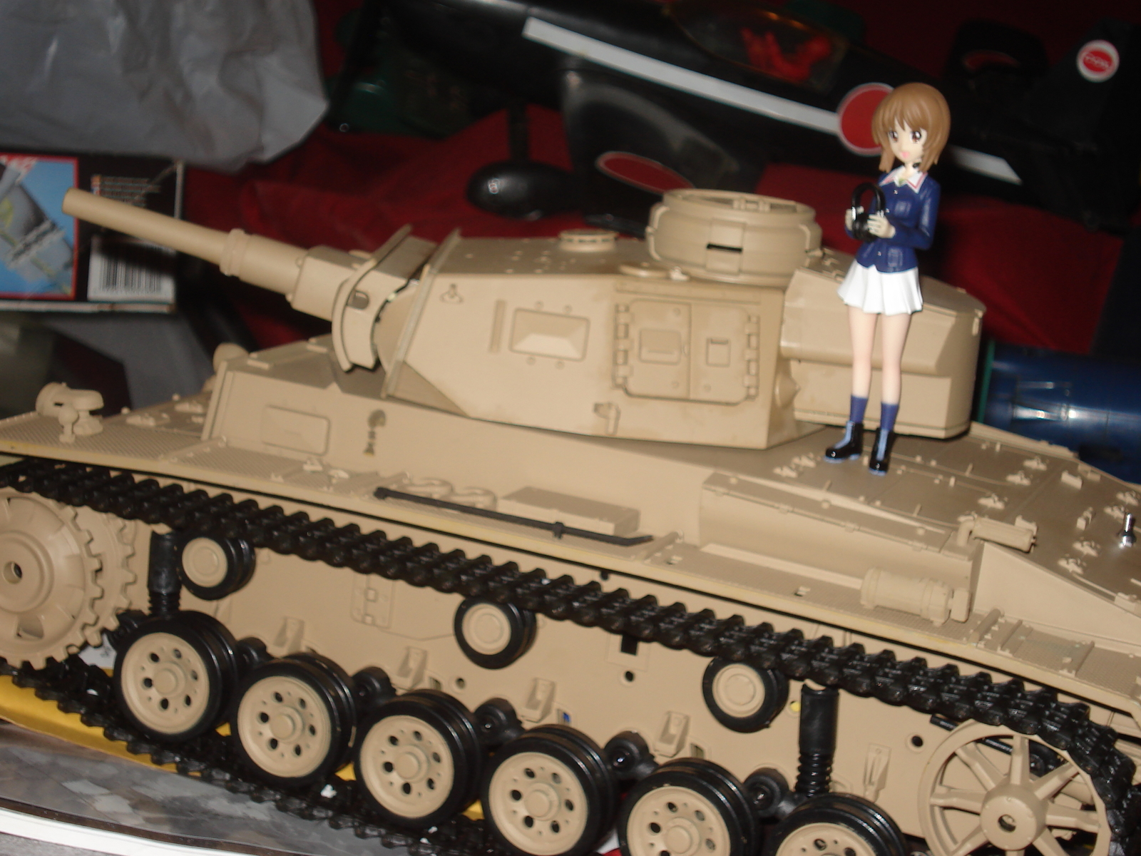 Medicom Toy UDF Girls und Panzer das Finale Miho Nishizumi 1/16 Scale Figure NEW | eBay
