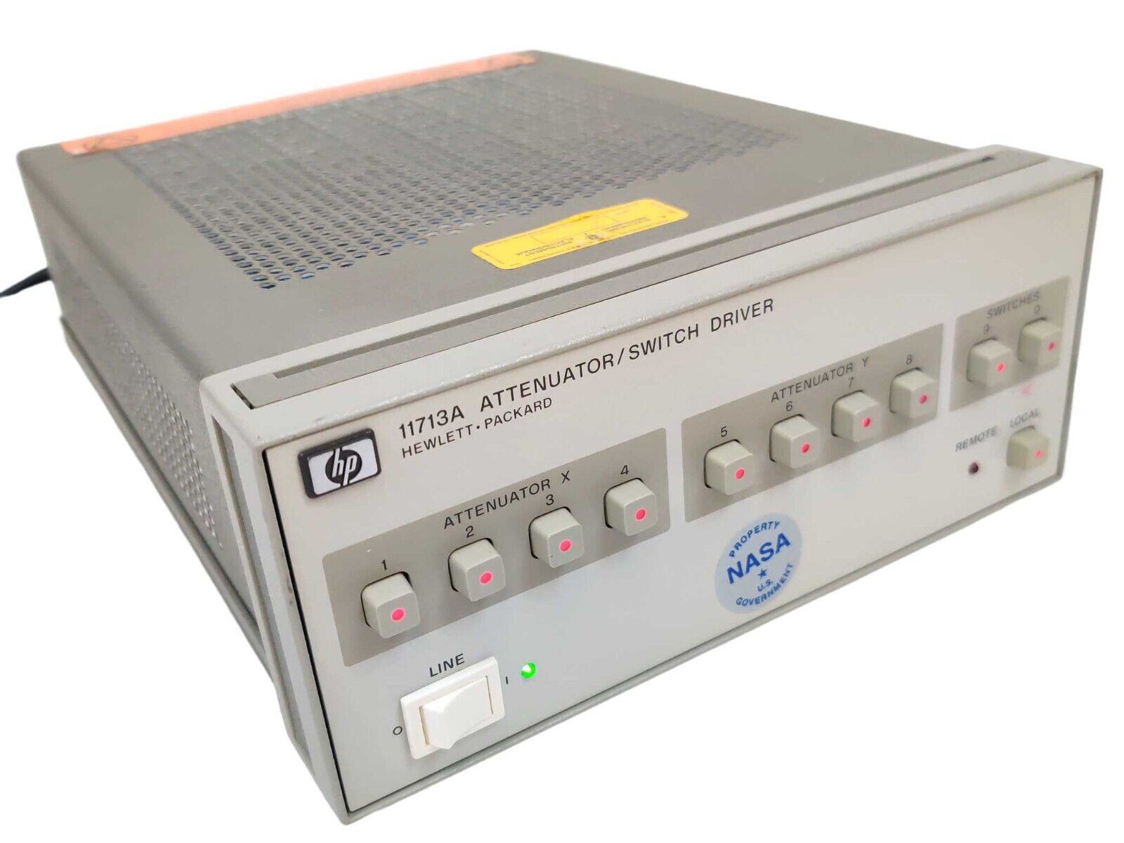 HP Agilent Keysight 11713A Attenuator / Switch Driver 500mH HP Agilent Keysight 11713A Attenuator / Switch Driver 500mH