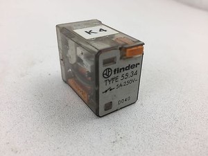 Finder Type 55.34 General Purpose Relay 5a 250v for sale online | eBay