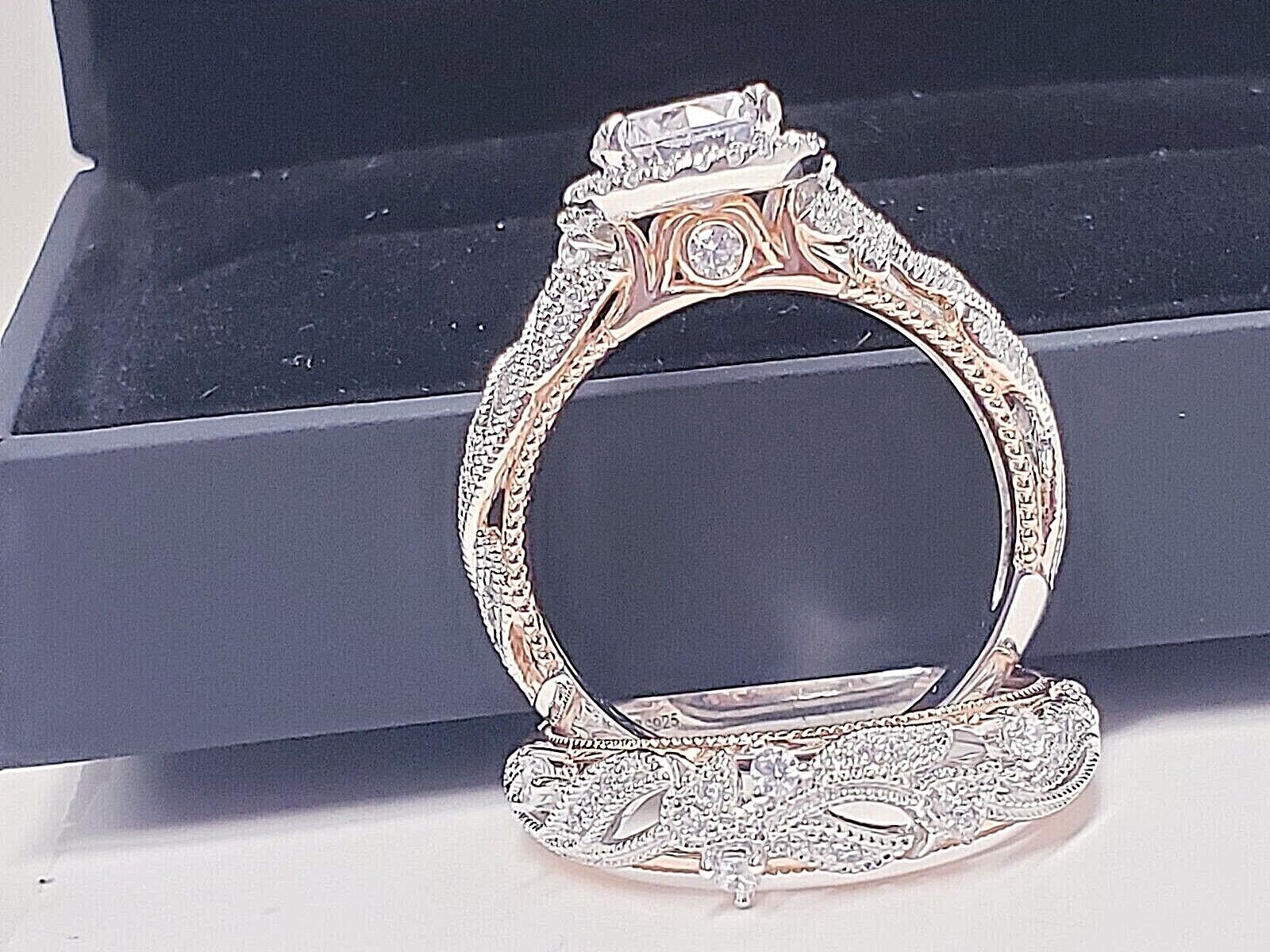 Jeulia solitaire round cut sterling silver ring store