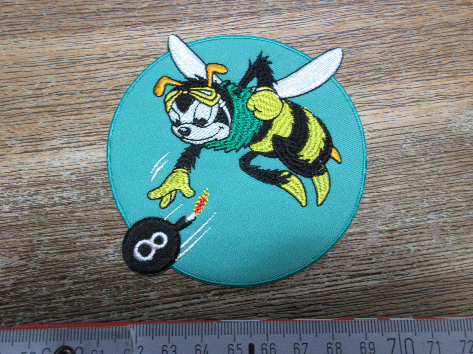 Patch USN Disney Bee Bombing Squadron VB-8 WWII US Army Flight Jacket ...