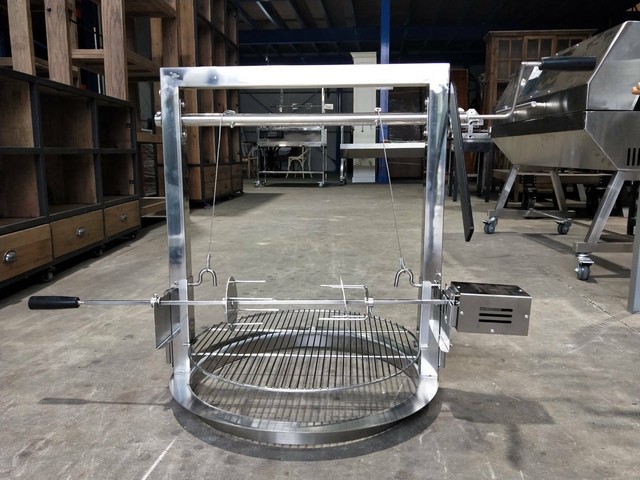 New Stainless Steel Santa Maria BBQ Grill - Fit Weber BBQ | BBQ ...