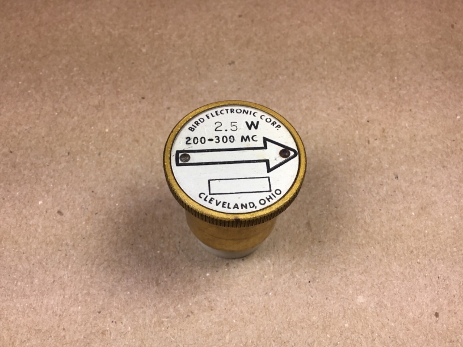 Bird 43 Thruline WattMeter Element 2.5W 200-300 MC | eBay Bird 43 Thruline WattMeter Element 2.5W 200-300 MC | eBay