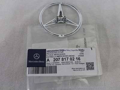 NEW Genuine Mercedes-Benz C207 E-Class Rear Boot Emblem Star Badge ...