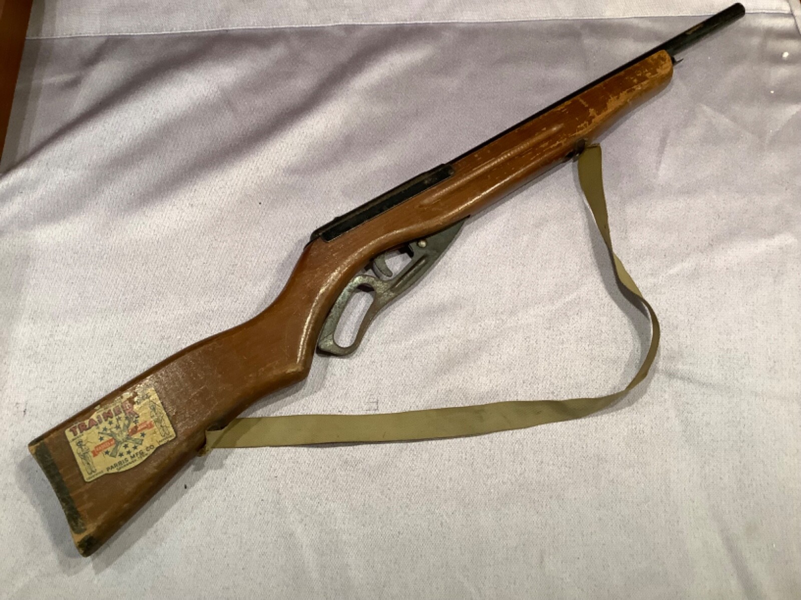 Vintage Kadets of America Trainer Rifle Parris MFG. Co Vintage Kadets of America Trainer Rifle Parris MFG. Co