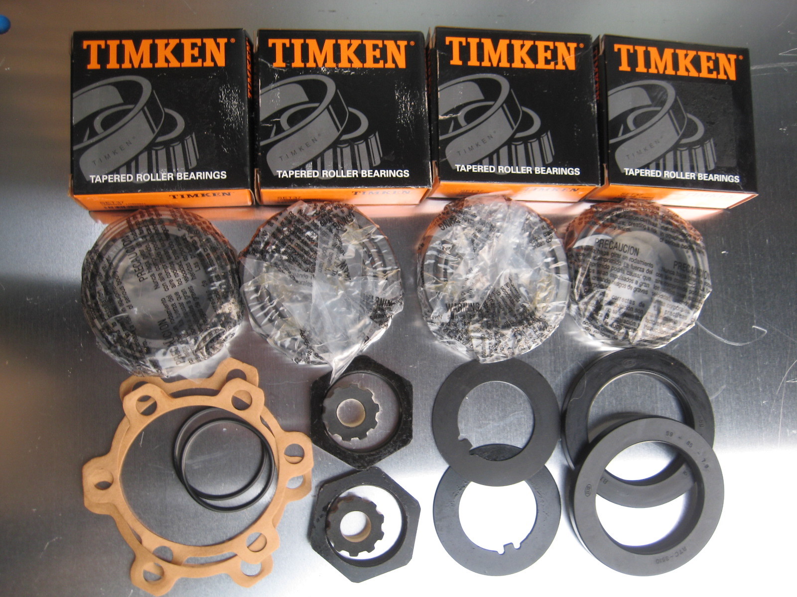 Land Rover Series 3, Wheel Bearing Kit Set OEM TIMKEN Front or Rear ...
