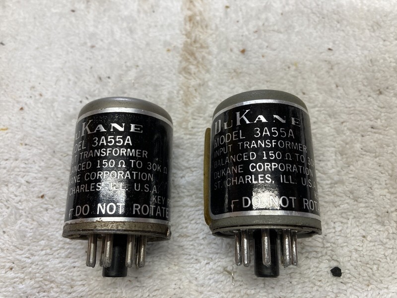 Pair of DuKane 3A55A Plug In Preamp Input TransformersのeBay公認海外通販｜セカイモン
