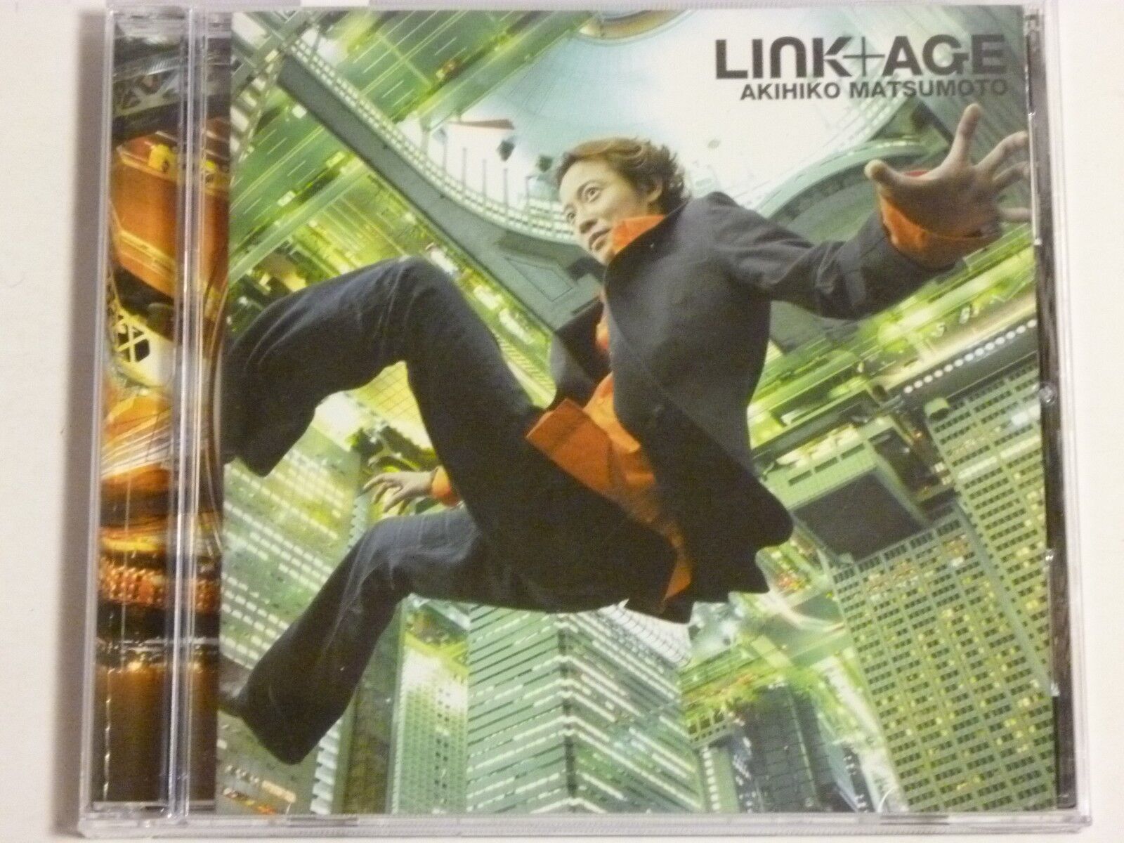 Link+Age Akihiko Matsumoto Music CD 10T Avex Japan IOCD Link+Age Akihiko Matsumoto Music CD 10T Avex Japan IOCD