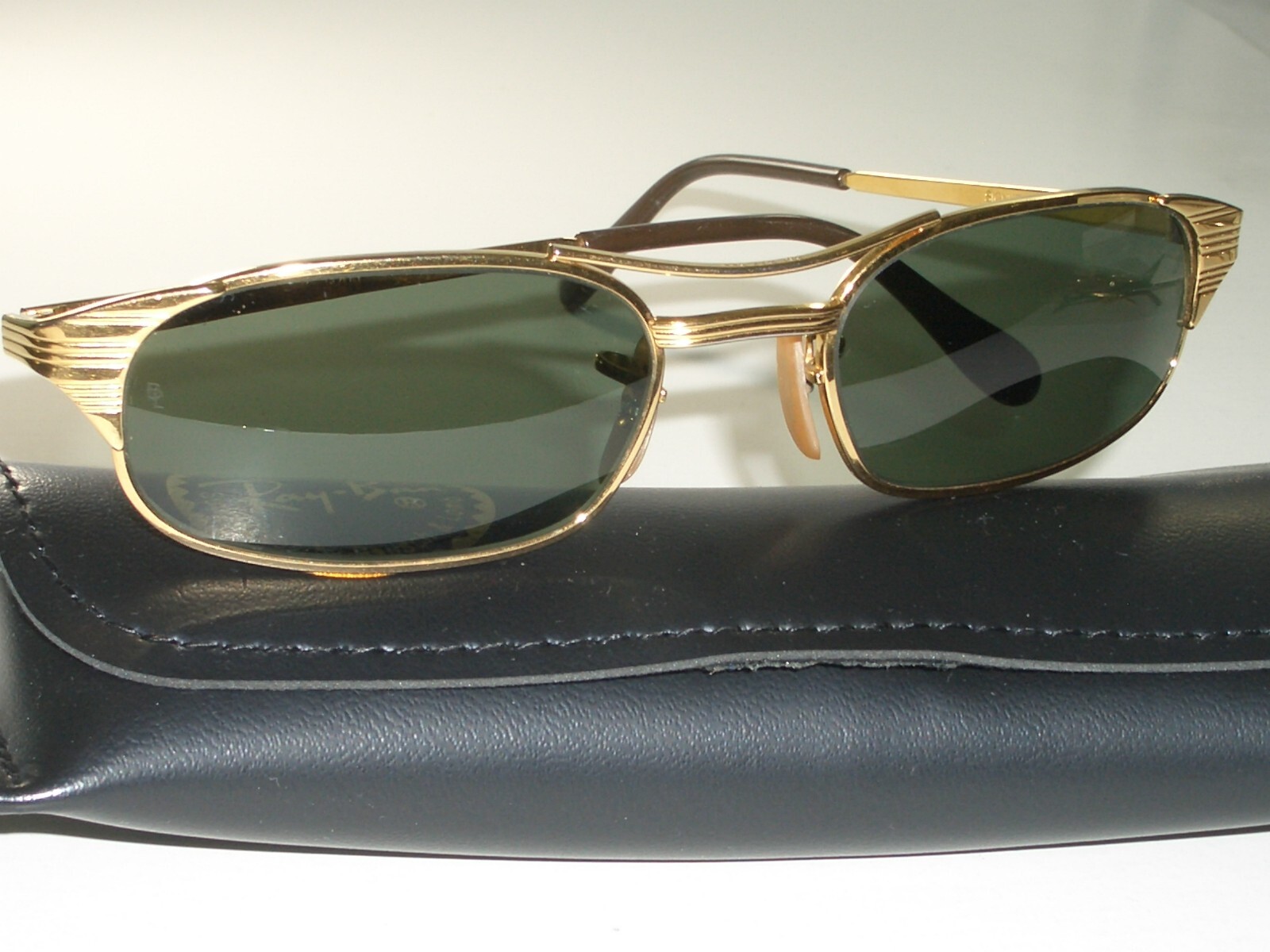 B&L RAY BAN W1396 G15 UV STUNNING SLIMLINE RECTANGULAR B&L RAY BAN W1396 G15 UV STUNNING SLIMLINE RECTANGULAR